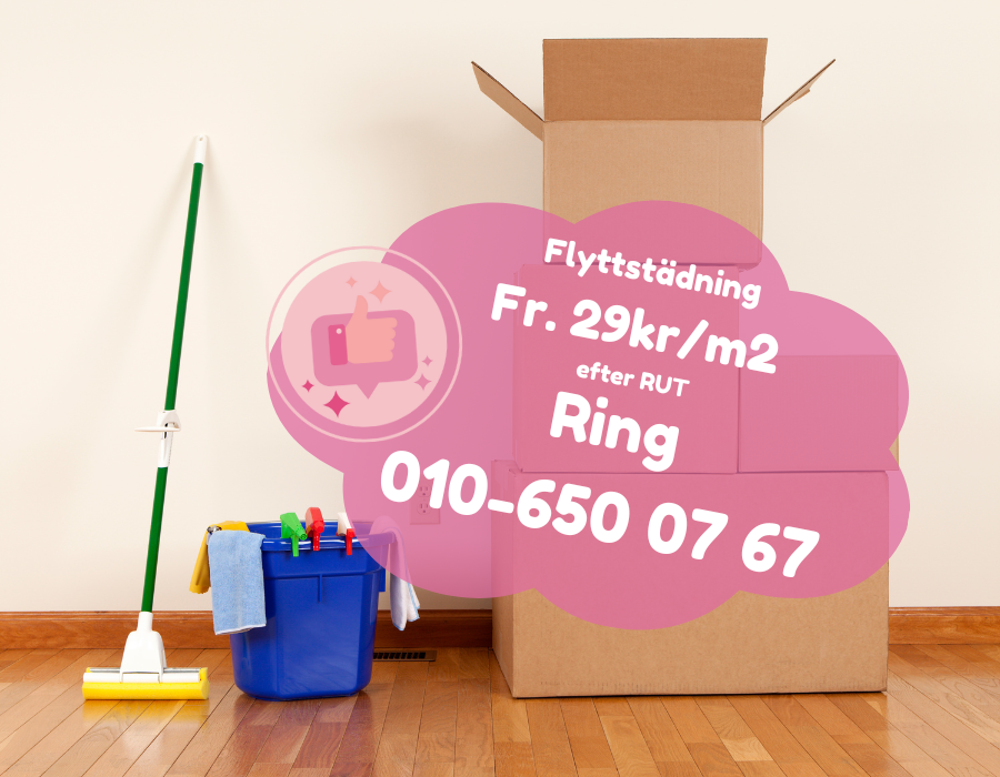 Flyttstädning - Renia